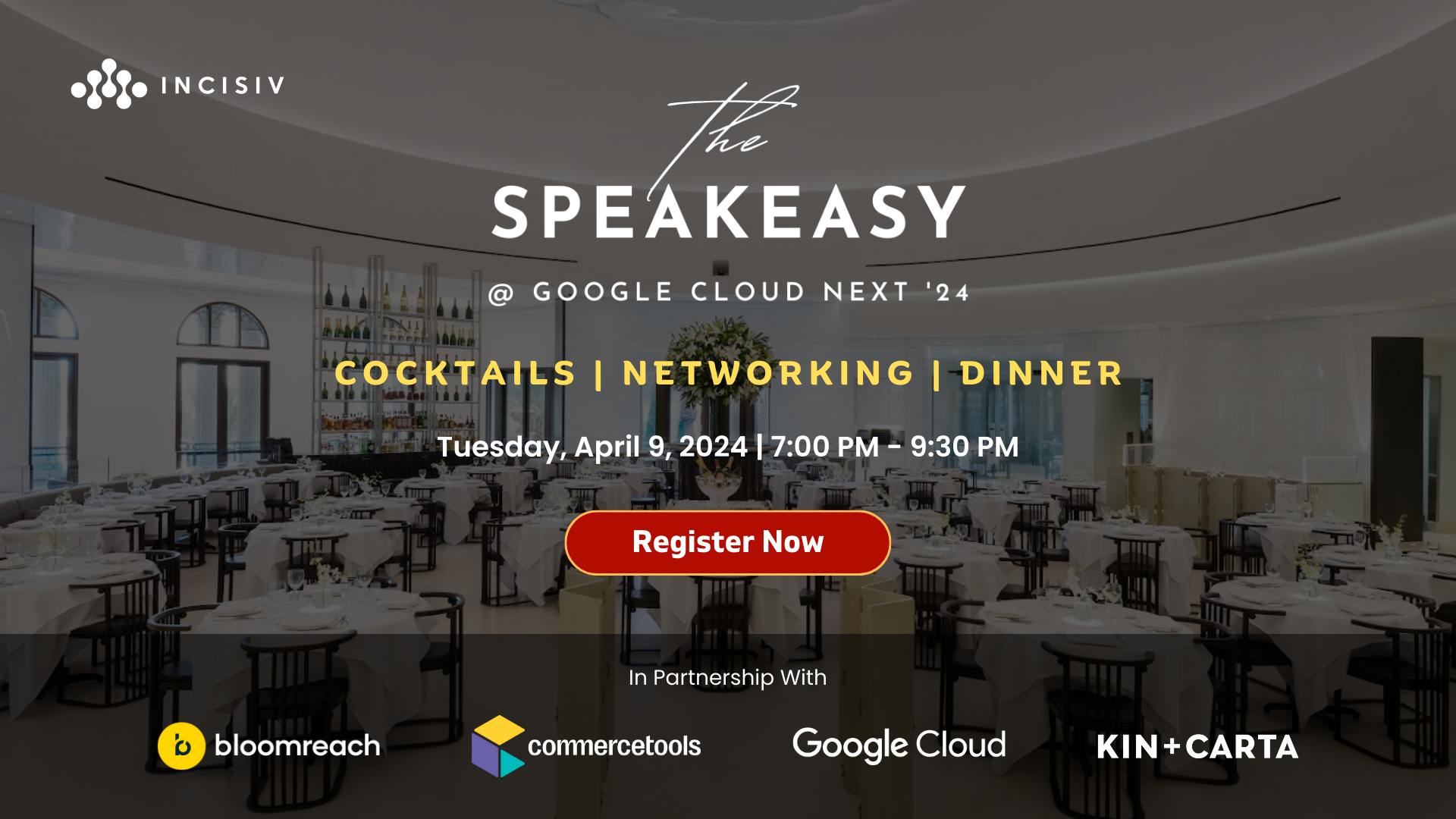 Speakeasy @ Google Cloud Next '24